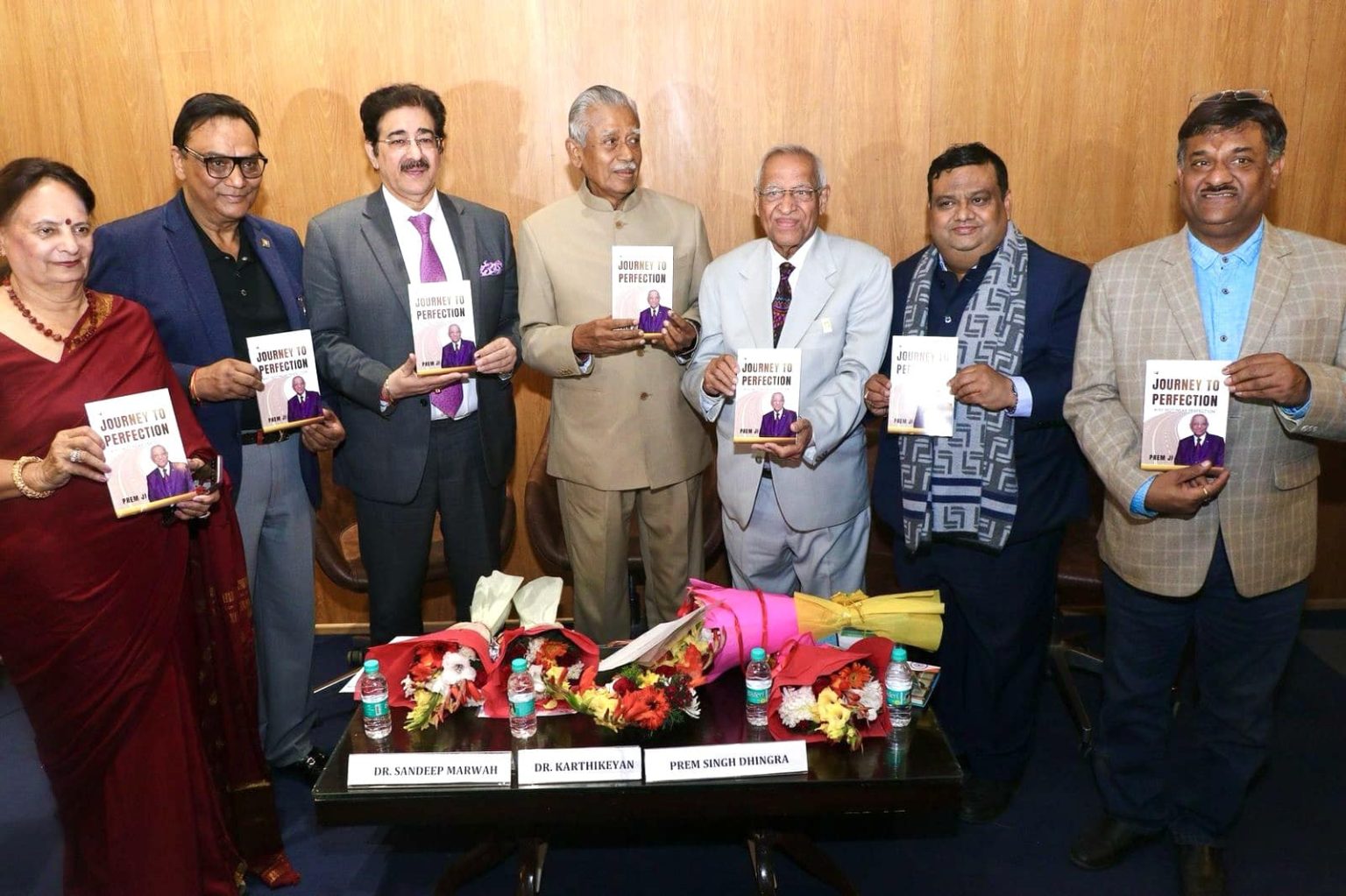 Book ‘Journey to Perfection’ by Prem Singh Dhingra Unveiled at the 13th ...
